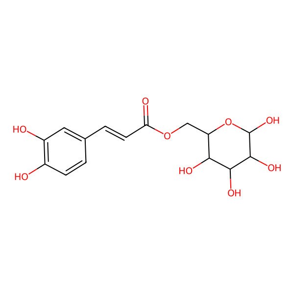 6-O-caffeoyl-beta-glucose - Chemical Compound