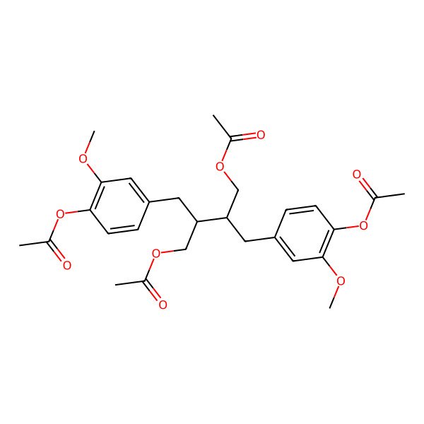 [(2R,3R)-4-acetyloxy-2,3-bis[(4-acetyloxy-3-methoxyphenyl)methyl]butyl ...