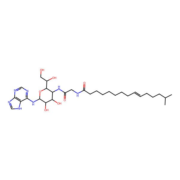 N-[2-[[2-(1,2-dihydroxyethyl)-4,5-dihydroxy-6-(7H-purin-6-ylamino)oxan ...
